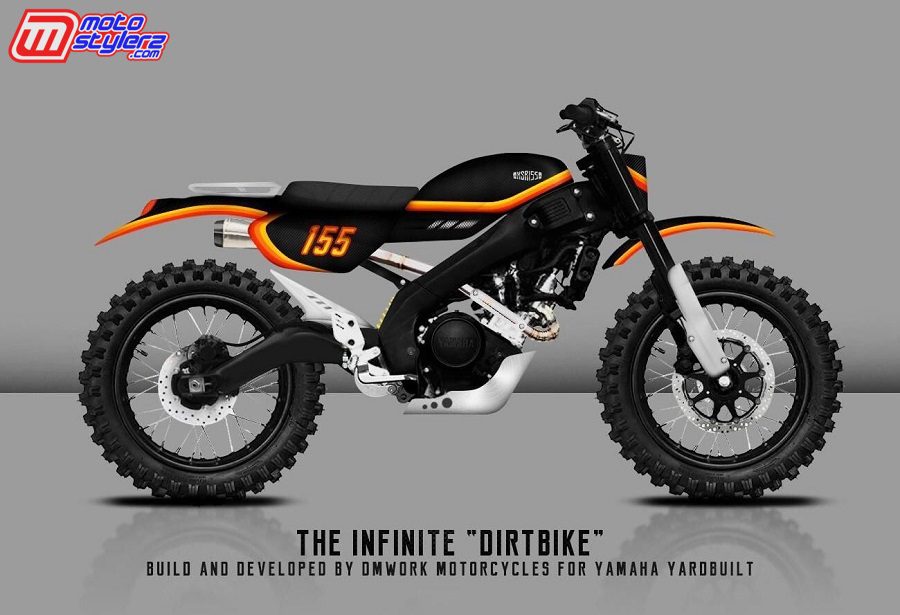 Desain Custom XSR 155 “Infinite Dirtbike” Karya DM Work Motorcycle ...