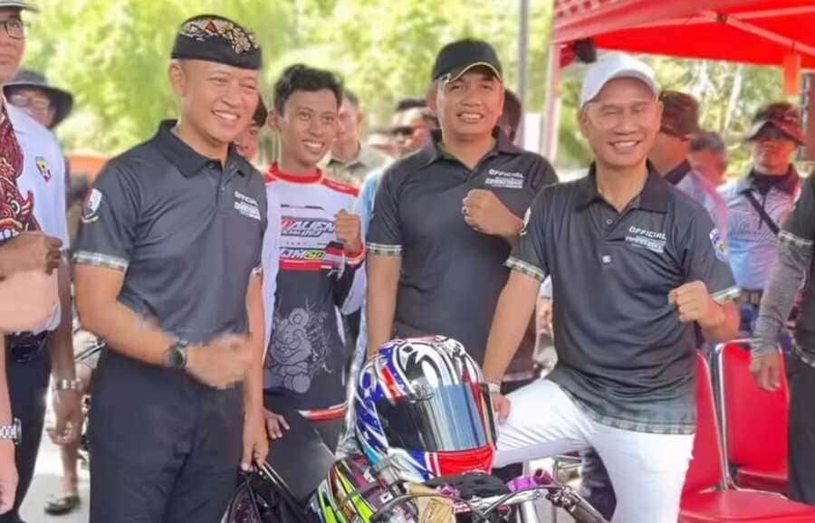 Juara Danlanud Rai Drag Bike Cup 2025 Bali